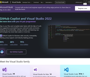 Visual Studio IntelliCode富AI工具箱 - 300個以上AI工具集合網站